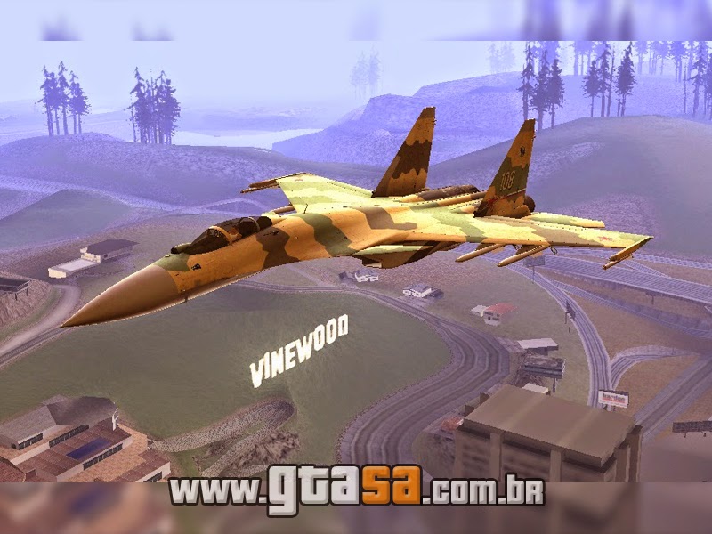 Mods GTA San Andreas: Jato Su-37 Flanker-F